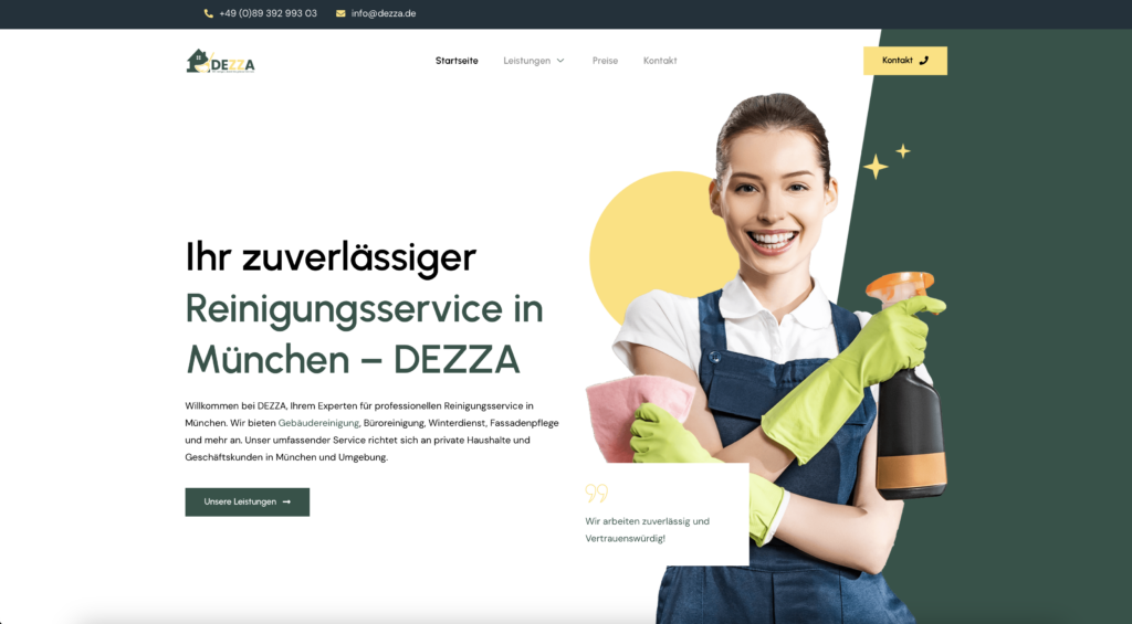 Gebäudereinigung München | DEZZA UG